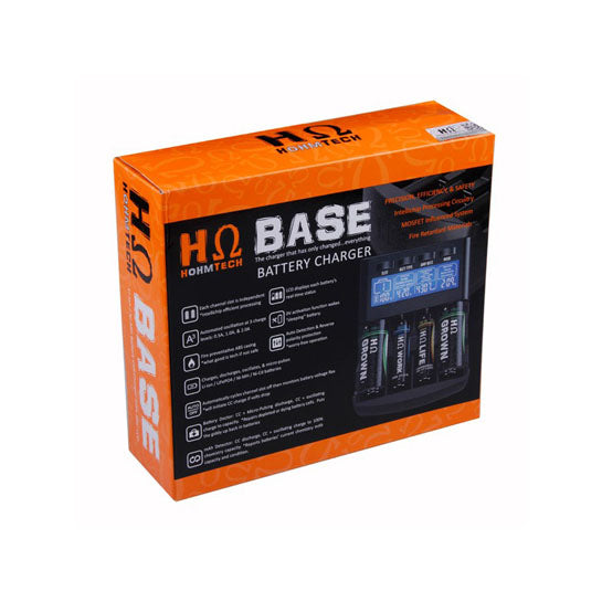 Hohm Tech Hohm Base - 4 Bay Smart charger w/ Battery Doctor