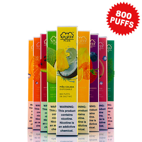 Puff Bar - Puff Plus Disposable Vape Pen Pod Device