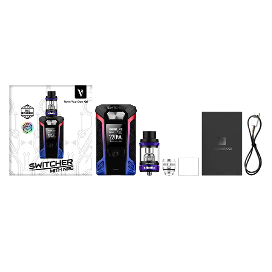 Vaporesso Switcher 220W TC Starter Kit (w/ NRG Tank) - Vapor Authority